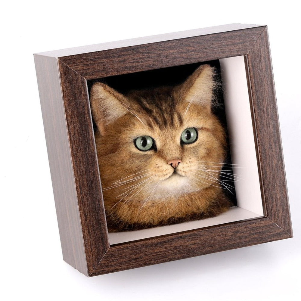 Framed Pet Portrait-Cat